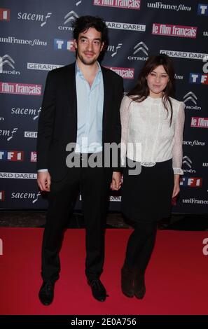 Mylene Jampanoi and her husband Dimitri Stephanides attending the ...