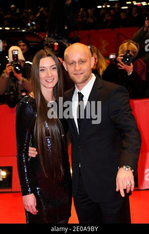 Juergen Vogel and Michelle Gornick attend the Gnade premiere as part of ...