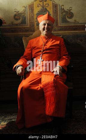 Italian cardinal Giuseppe Versaldi attends the Palm Sunday mass ...