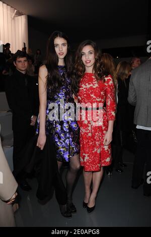 Sarah Margaret Qualley and Rainey Qualley Paris Fashion Week Autumn ...