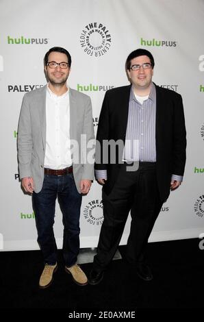 Edward Kitsis and Adam Horowitz attending The Paley Center for Media ...