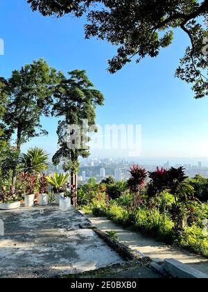Shiny Day On Top Of Bukit Jambul Hill, Penang. A mountain in local ...