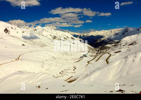 Snow Mountain in western Sichuan Stock Photo - Alamy