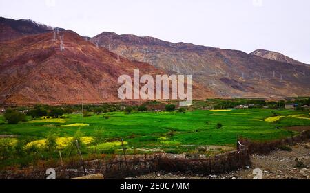 Tibet BaSu yasuhisa mountain scenery Stock Photo - Alamy