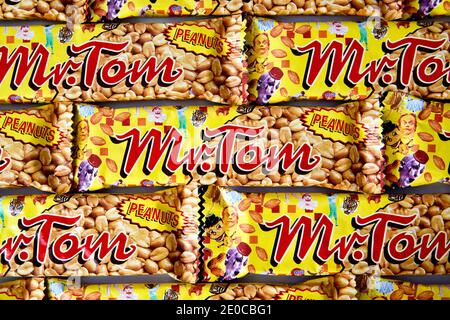 Mr Tom Peanut Bars Stock Photo - Alamy