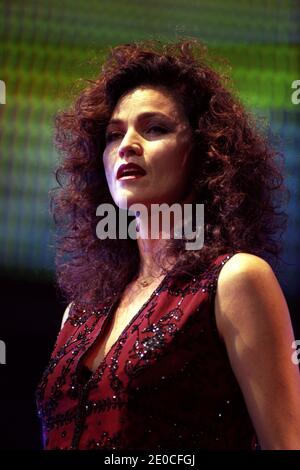 Alannah Myles on stage at The Big Twix Mix Concert held at The ...