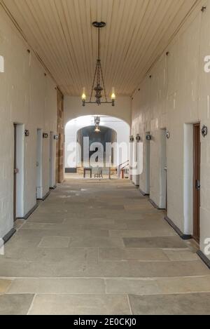 Interior of the asylum and separate prison at Port Arthur Historic site ...