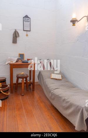 Interior of the asylum and separate prison at Port Arthur Historic site ...