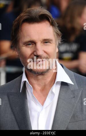 Liam Neeson arrives at the premiere of Universal Pictures 'Battleship ...