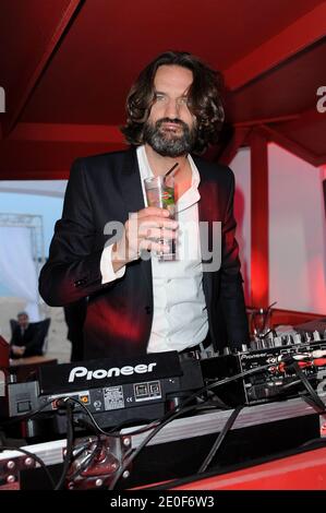 Frederic Beigbeder DJing at Terrazza Martini during the 65th Cannes ...