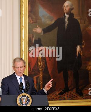 The official White House portraits of former President George W. Bush ...