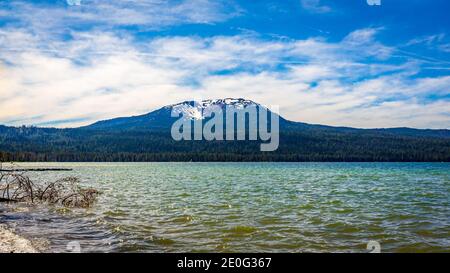 Mount Bailey from Diamond Lake, Umpqua National Forest, Rogue-Umpqua ...