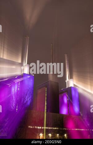 Cogeneration plant Linden, the three warm brothers, natural gas power ...