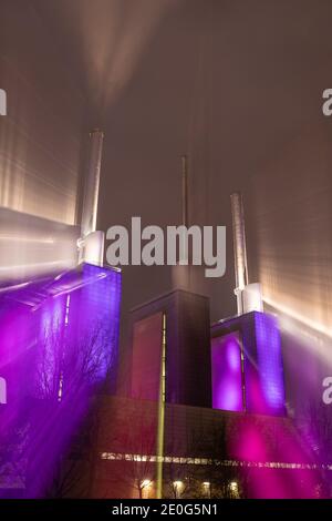 Cogeneration plant Linden, the three warm brothers, natural gas power ...