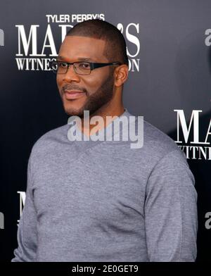 Tyler Perry attends the premiere of 'Madea's Witness Protection' at the ...