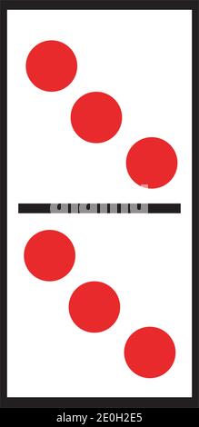 Domino business card design template, Visiting for your company, Modern ...