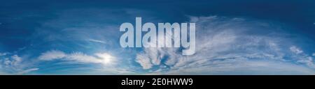 Full 360 degree equirectangular panorama hdri of modern futuristic ...