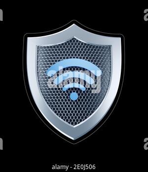 Wi Fi Wireless Network Symbol, 3d rendering Stock Photo - Alamy