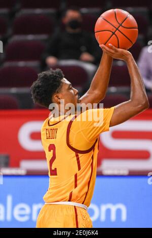 Southern California Trojans guard Tahj Eaddy (2) during an NCAA ...