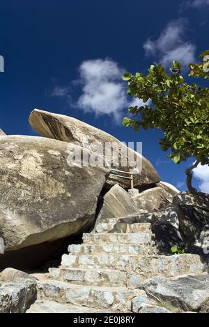 Casibari Rock Formations, Aruba, Caribbean Stock Photo - Alamy