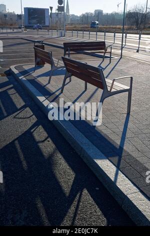 Newly opened (2020) internaitonal coach station in Katowice, Slaskie ...