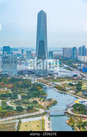 Incheon Korea , 8 October 2019 : Incheon international Airport terminal ...