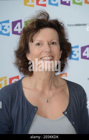 Noelle Breham arriving at the annual press conference of France ...