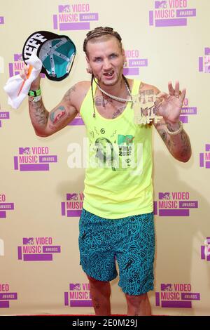 Riff Raff 2012 MTV Video Music Awards held at Staples Center - Arrivals ...