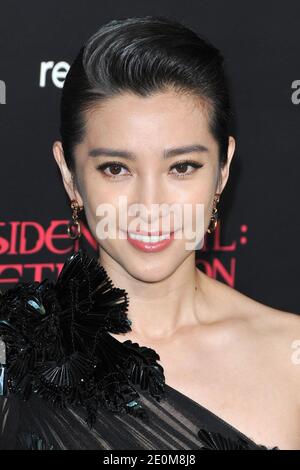 Li Bingbing attending the "Resident Evil: Retribution" US Premiere held ...