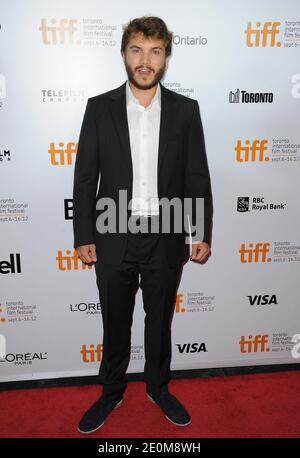 Emile Hirsch attends the Twice Born screening during the 2012 Toronto ...