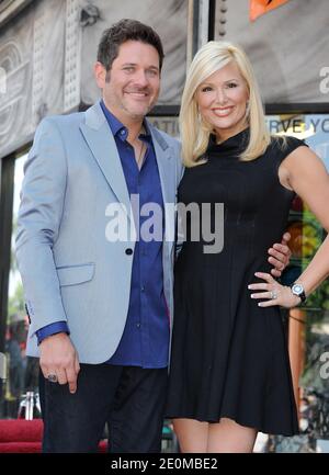 Jay DeMarcus and his wife, Allison DeMarcus, of the band Rascal Flatts ...