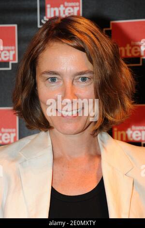 Stephanie Duncan (France Inter) at the Radio France Press Conference ...