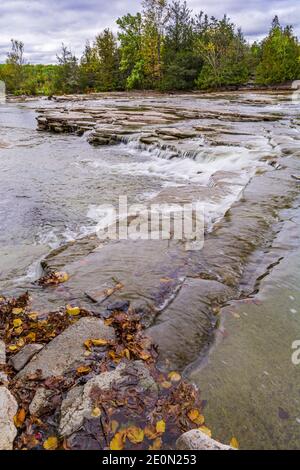 Crowe Bridge Conservation Area Northumberland Ontario Canada in autumn ...