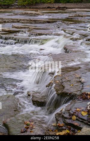 Crowe Bridge Conservation Area Northumberland Ontario Canada in autumn ...