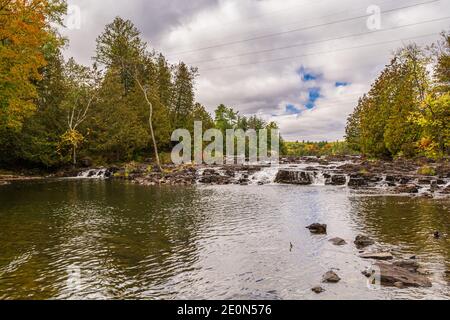 Whitefish Rapids Algonquin Highlands Haliburton County Ontario Canada ...