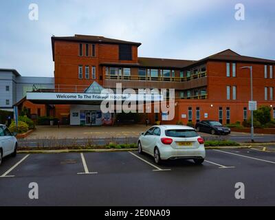 A car park at a hospital in the south west of England Stock Photo - Alamy