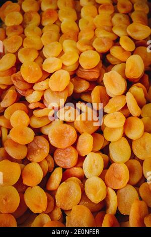 dried apricot texture background Stock Photo - Alamy