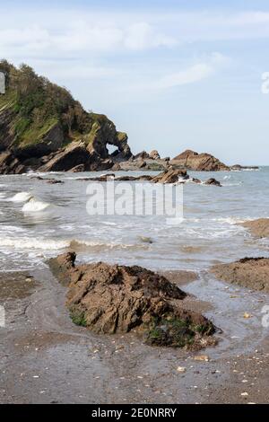 Hele Bay - North Devon, England, UK Stock Photo - Alamy