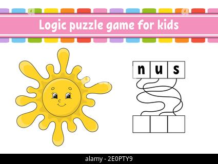 Writing your name. Educational activity worksheet for kids and toddlers ...