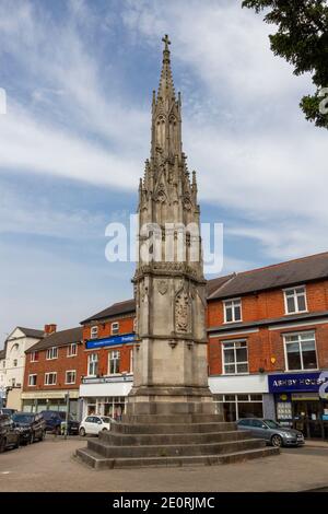 Ashby de la Zouch The Loudoun Monument or Queen Eleanor Cross Ashby de ...
