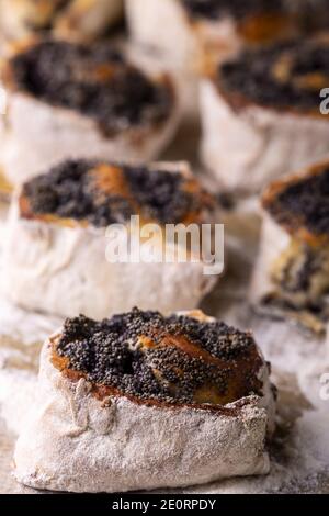 A Traditional Hungarian Poppyseed Beigli Roll Stock Photo - Alamy