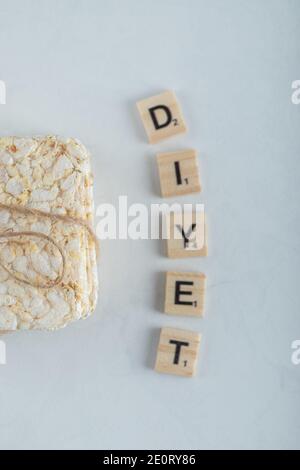 Stack of tied letters on wooden background, closeup. Mail concept Stock ...
