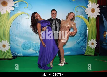 Jean-Marc Genereux, Lorie Pester and Amel Bent attending the premiere ...