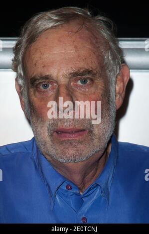 EXCLUSIVE. Jean-Luc Bideau attending the premiere of the new Arte TV ...