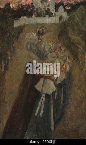 Lev Alperovich. Funeral of a grammar-school girl Stock Photo - Alamy