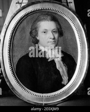 Levin Isaac (1758) 1790 by Anders Eklund Stock Photo - Alamy