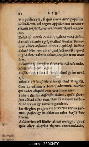 Libelli seu decreta 022 Stock Photo - Alamy