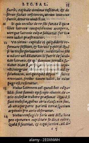 Libelli seu decreta 035 Stock Photo - Alamy