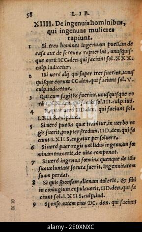 Libelli seu decreta 058 Stock Photo - Alamy