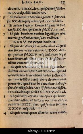 Libelli seu decreta 077 Stock Photo - Alamy